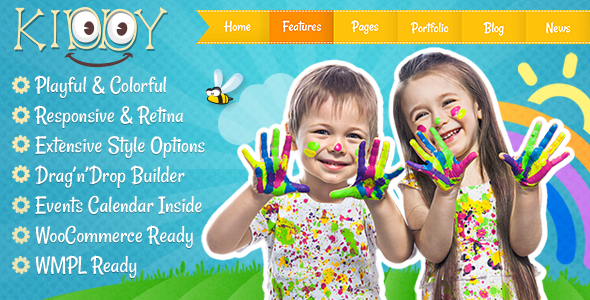 Kiddy - Children WordPress theme by CreativeWS | ThemeForest