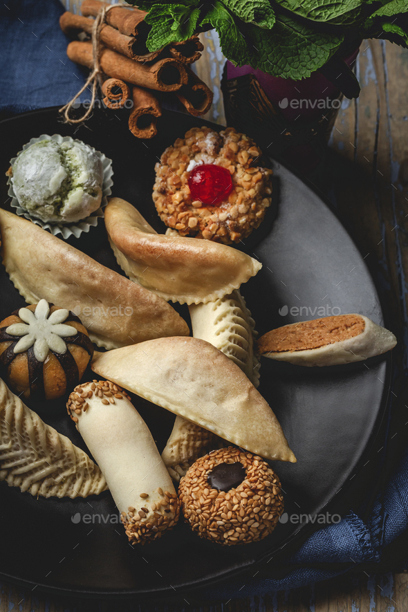Traditional Arabic homemade sweet Stock Photo by ADDICTIVE_STOCK ...