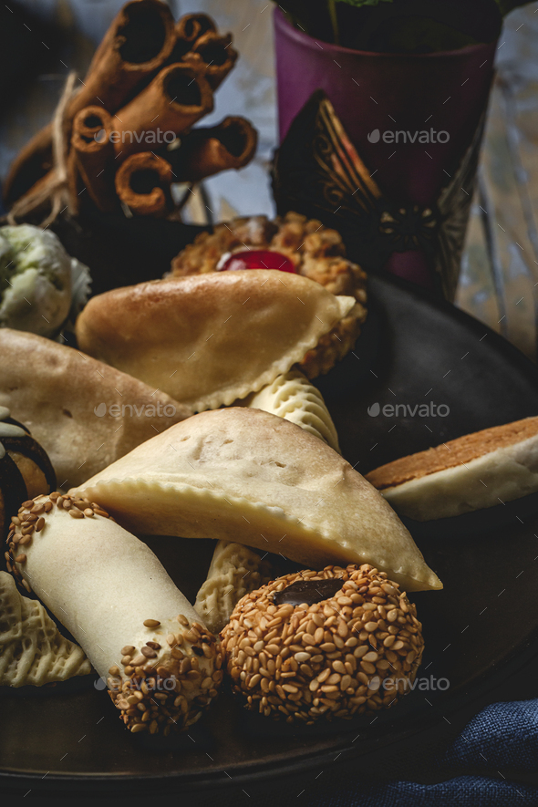 Traditional Arabic homemade sweet Stock Photo by ADDICTIVE_STOCK ...