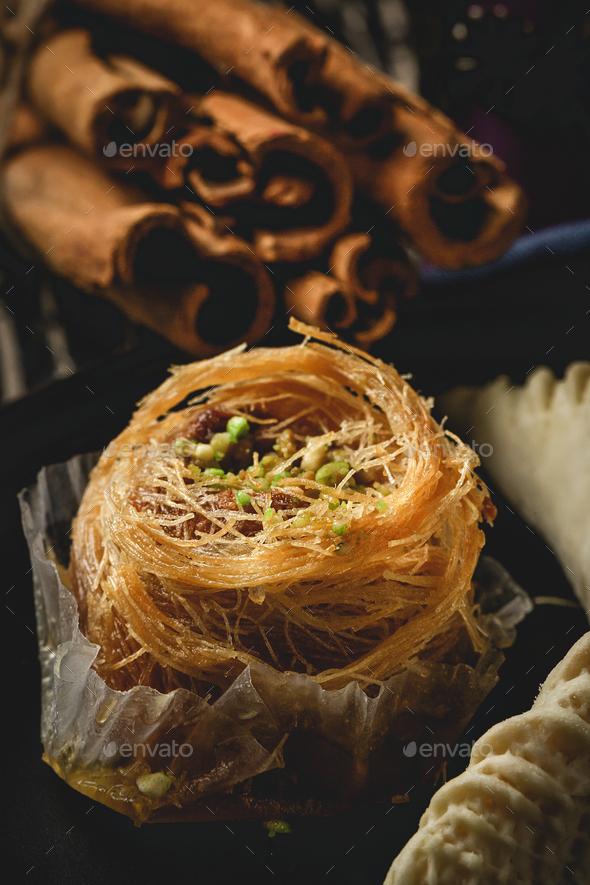 Traditional Arabic homemade sweet Stock Photo by ADDICTIVE_STOCK ...