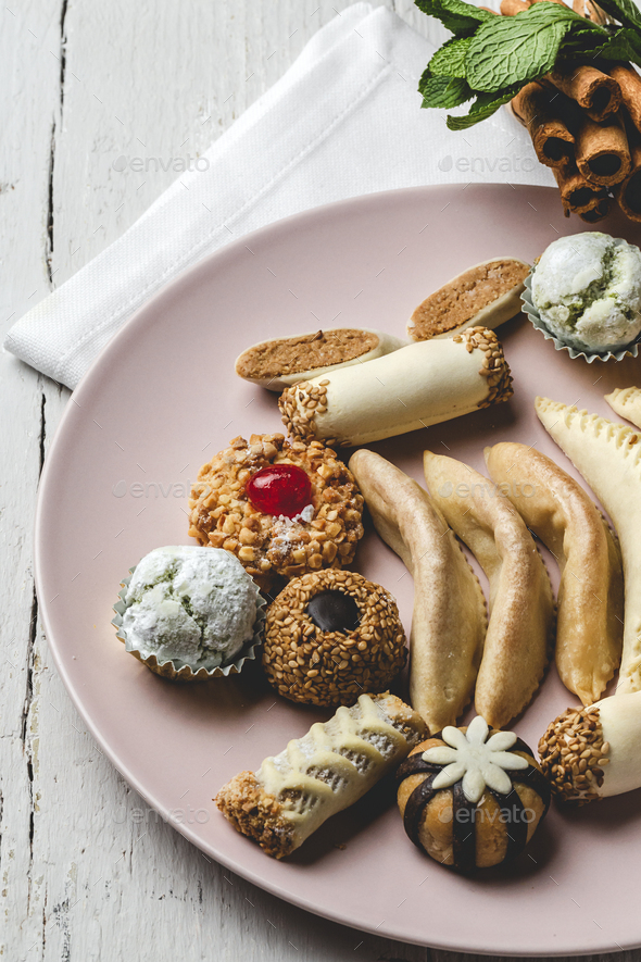 Traditional Arabic homemade sweet Stock Photo by ADDICTIVE_STOCK ...