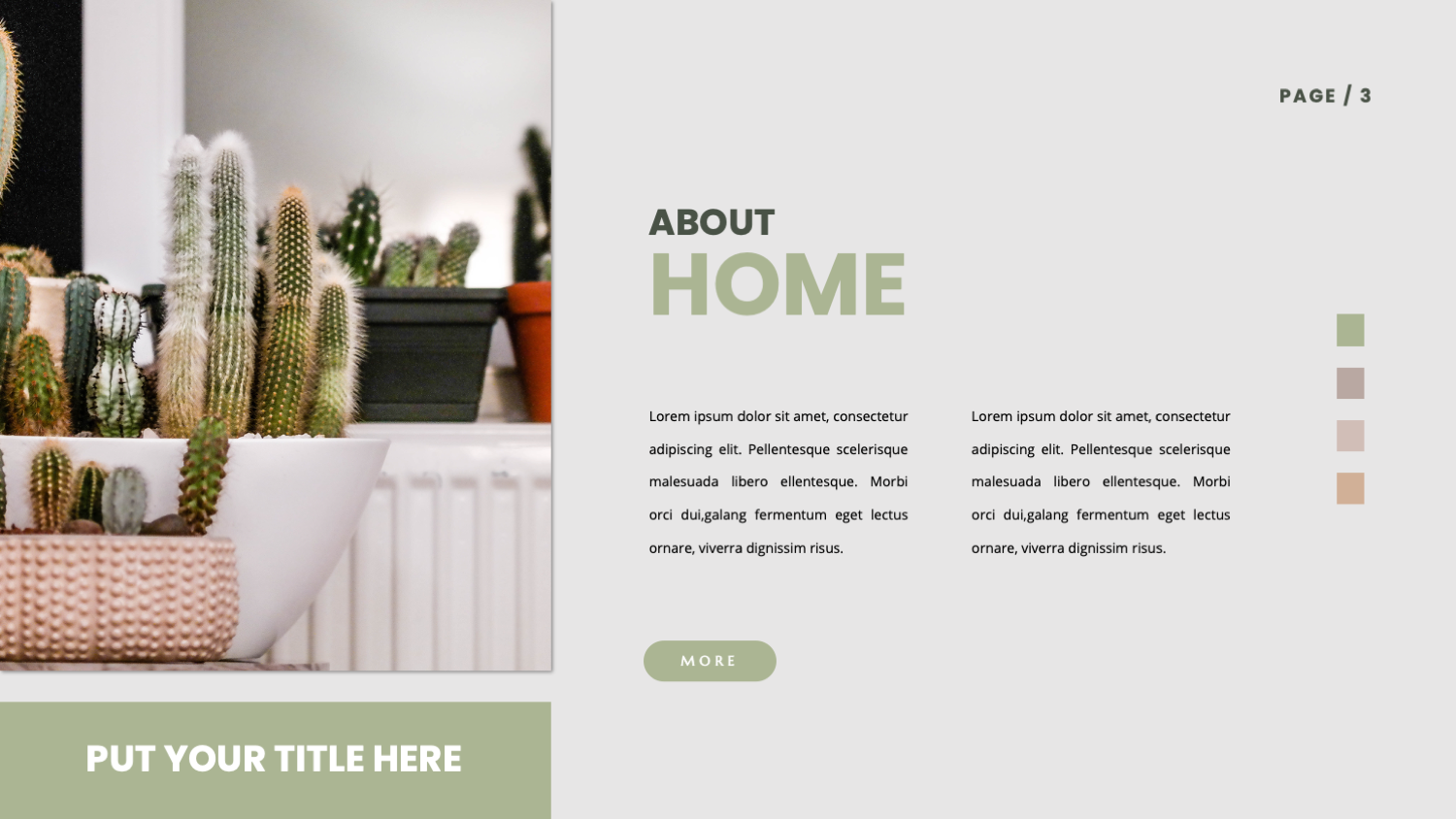 Home Presentation Powerpoint Template, Presentation Templates ...