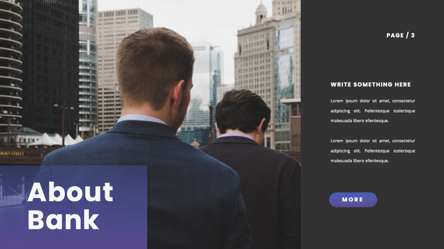Bank Presentation Google Slide Template, Presentation Templates ...