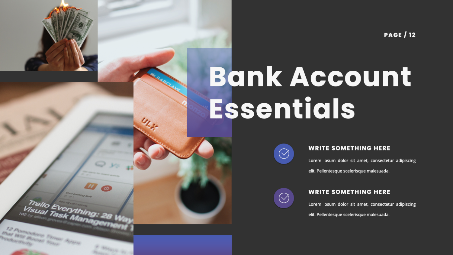 Bank Presentation Powerpoint Template, Presentation Templates ...