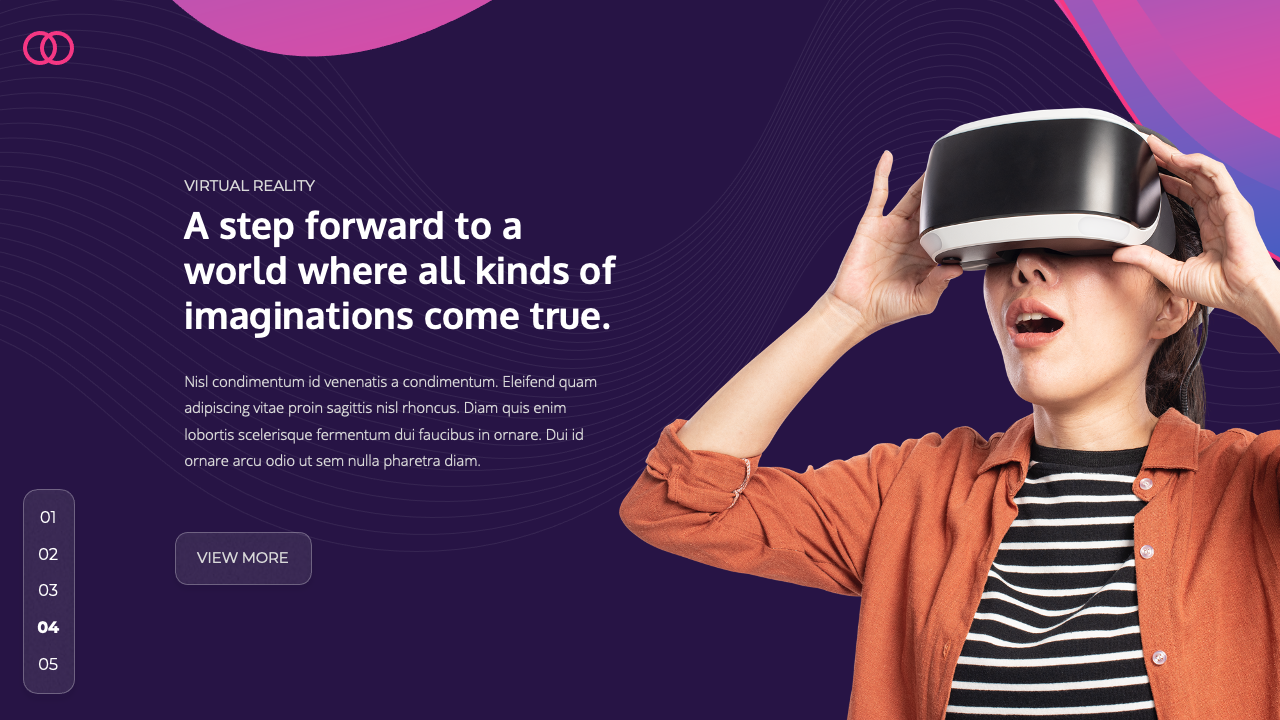 Metavers - Virtual Reality & Metaverse Pitch Deck PowerPoint Template ...