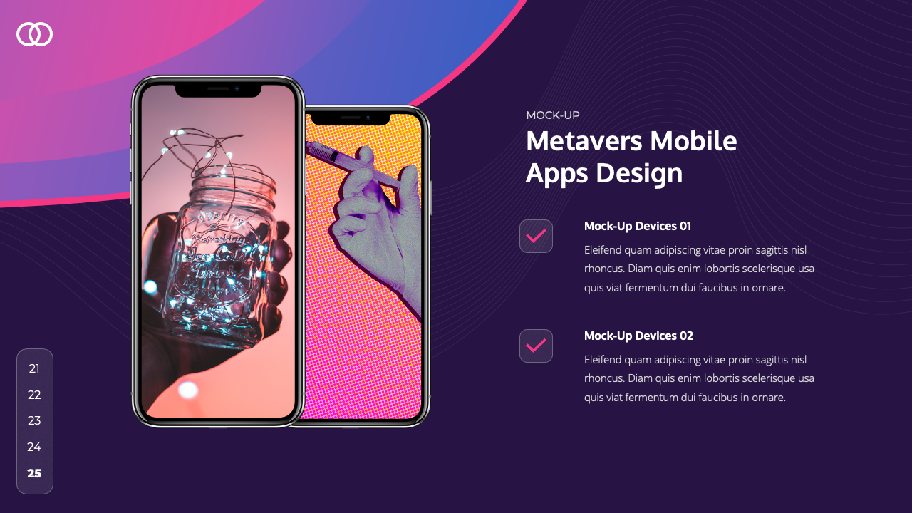 Metavers - Virtual Reality & Metaverse Pitch Deck PowerPoint Template ...