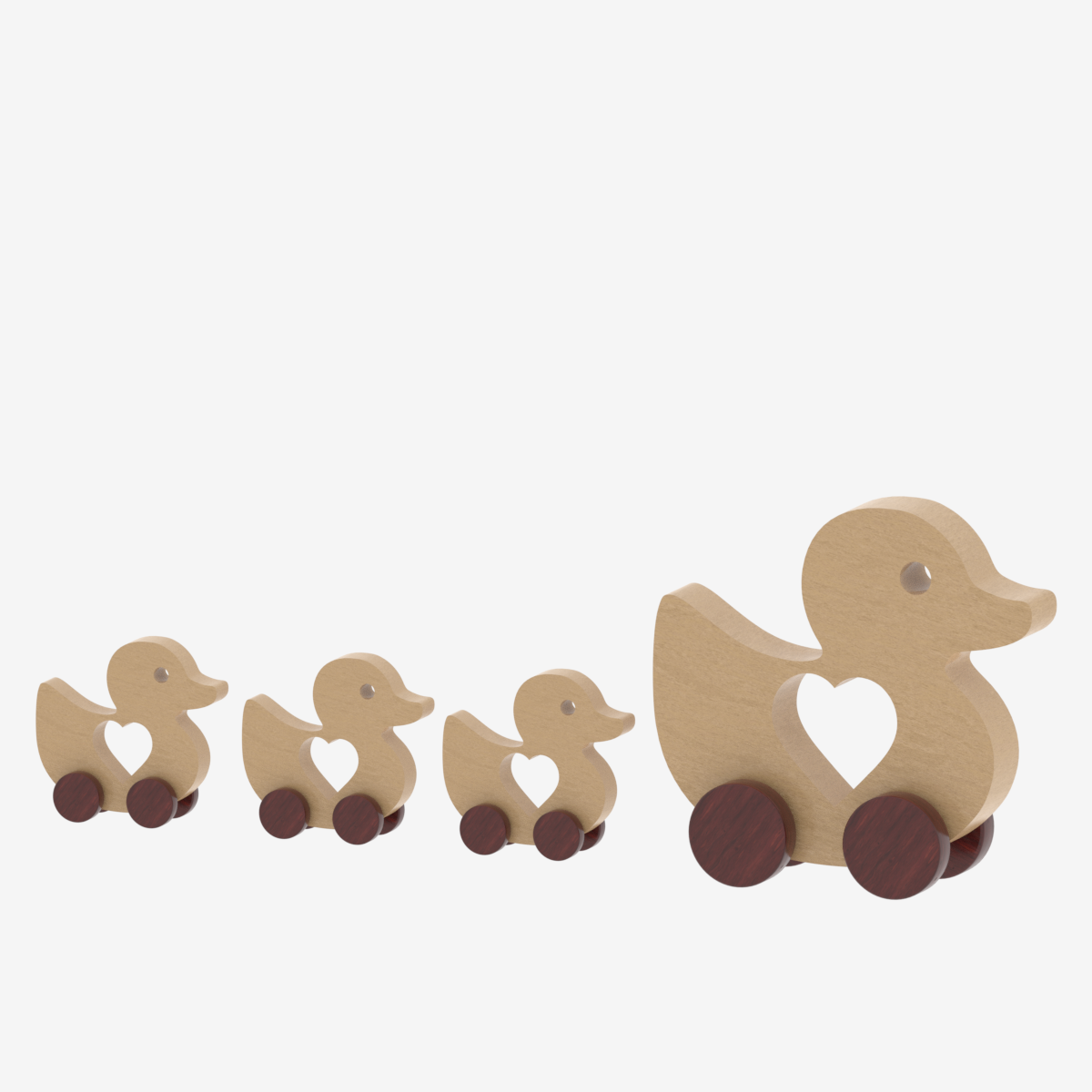 Wooden Toy Duck by PhilipStorm | 3DOcean
