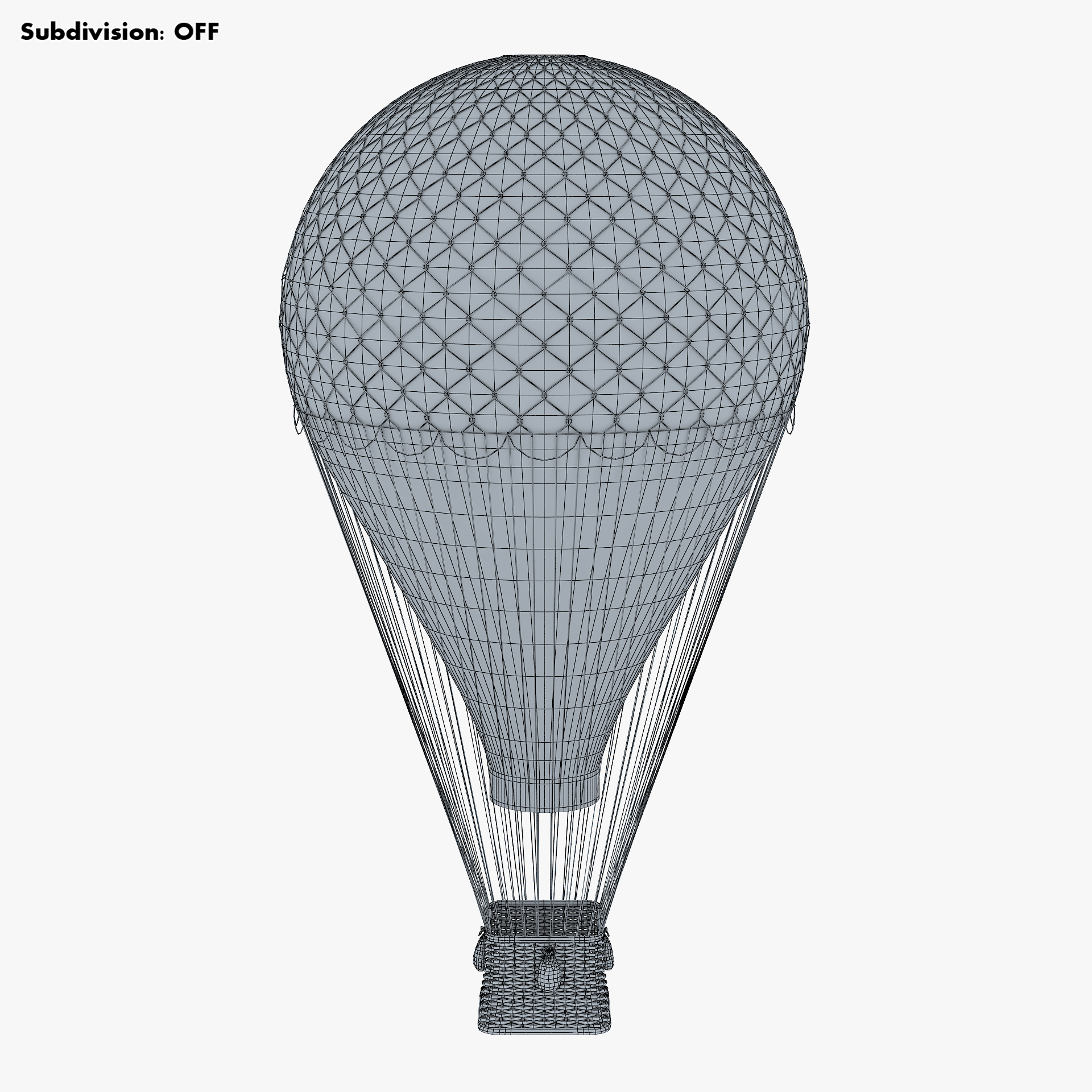 Hot Air Balloon v 4 by Zurel | 3DOcean