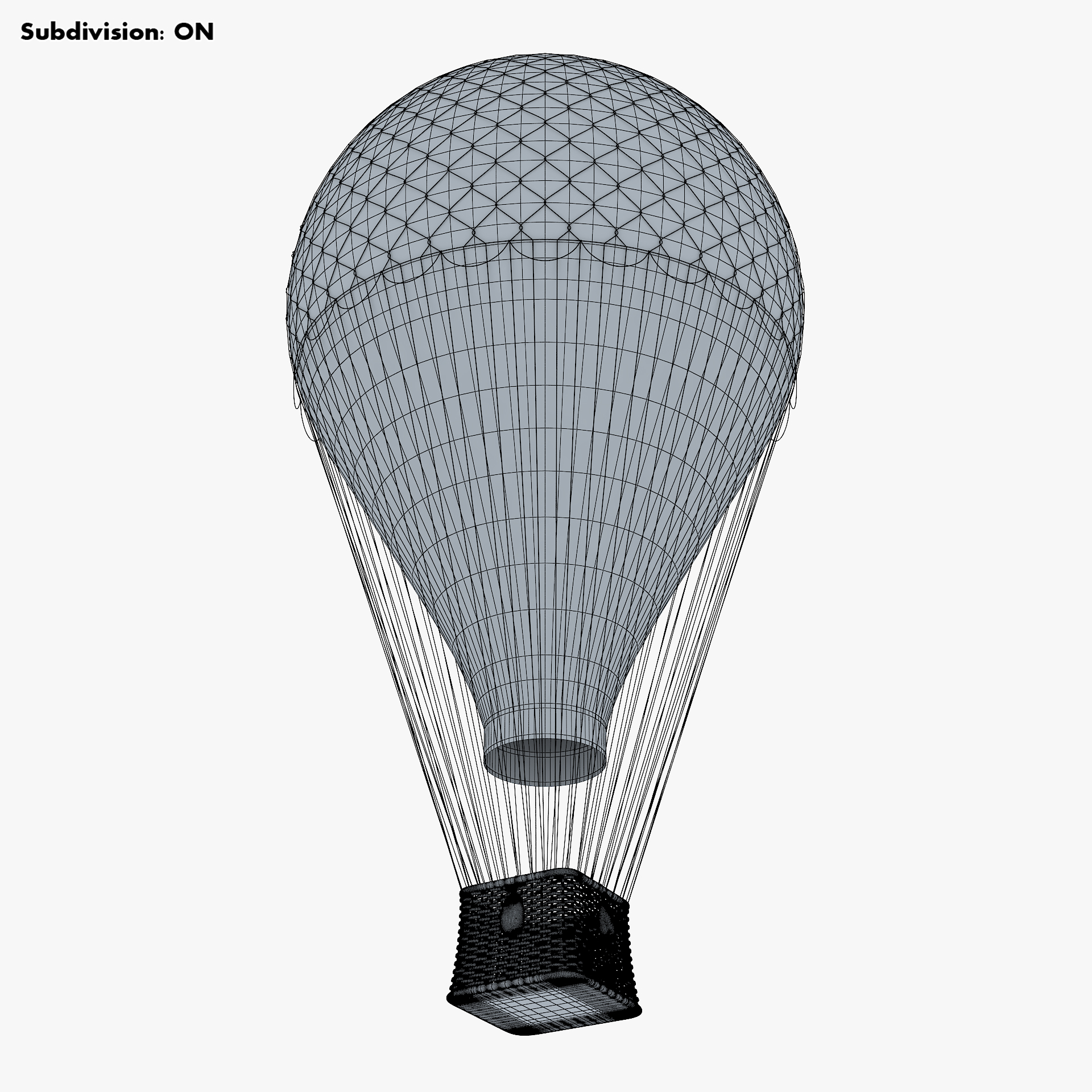 Hot Air Balloon v 4 by Zurel | 3DOcean
