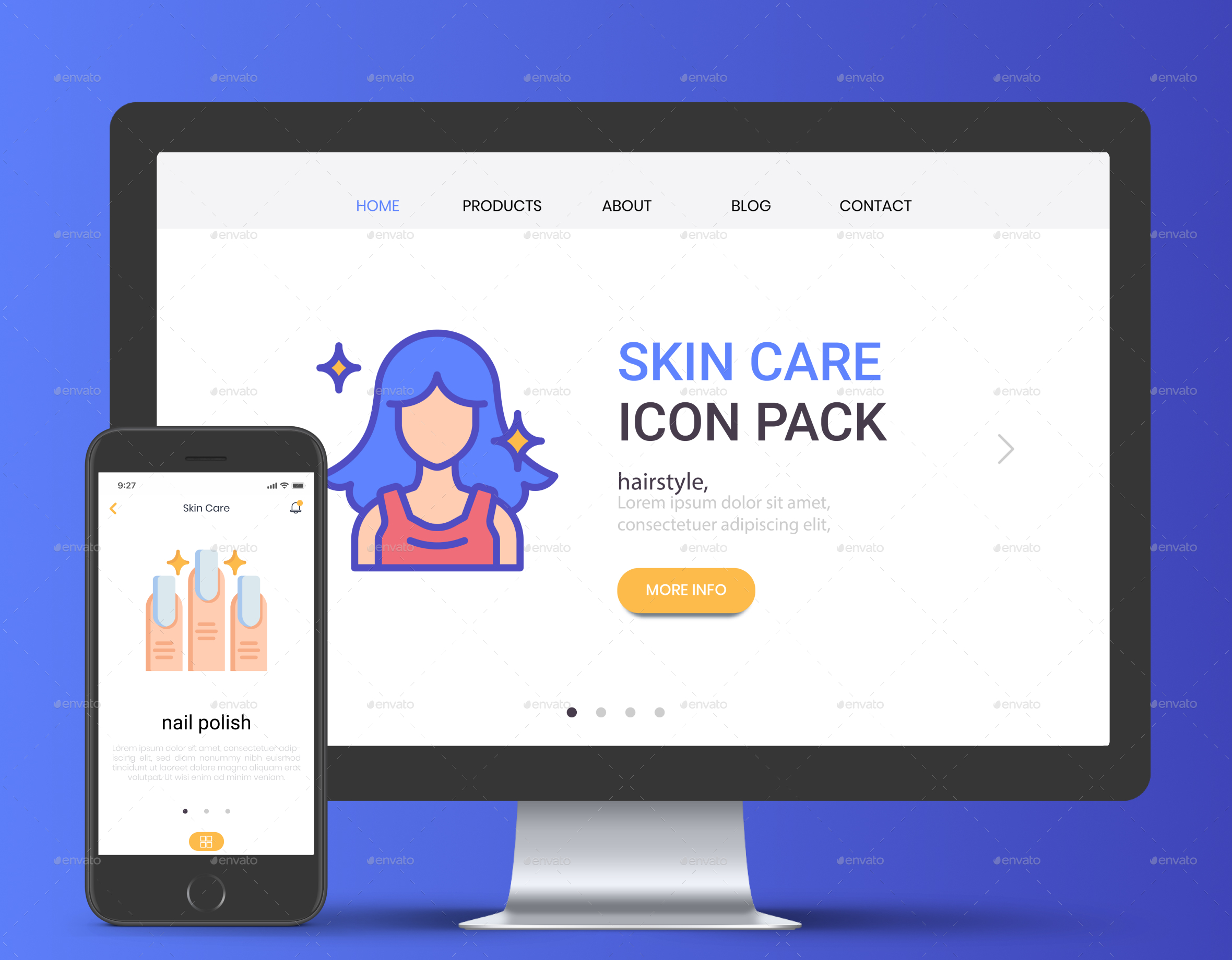 Skin Care Icon Pack, Icons | GraphicRiver
