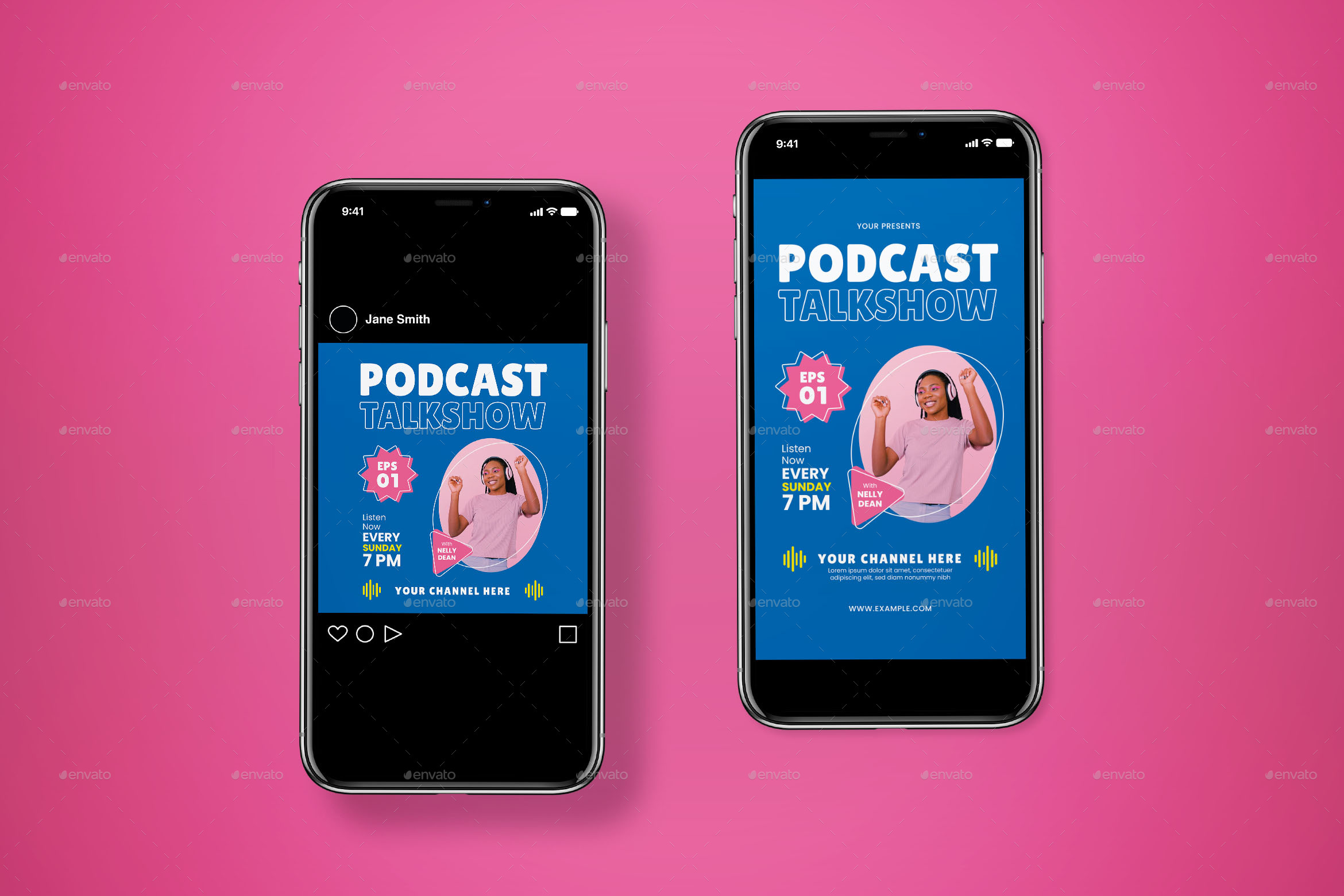 Podcast Flyer Set, Print Templates | GraphicRiver