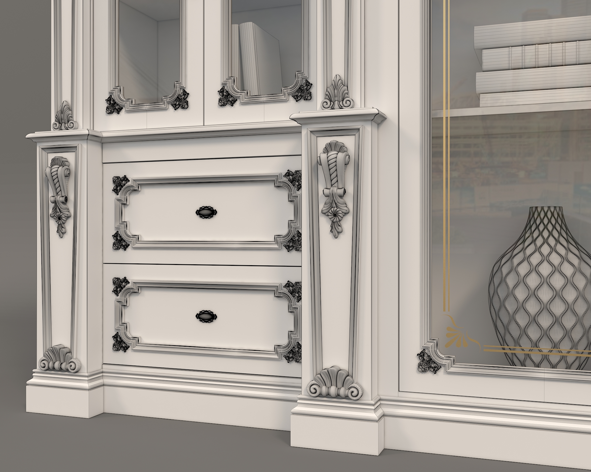 Display Cabinet Classic Style 6 by nhattuankts | 3DOcean