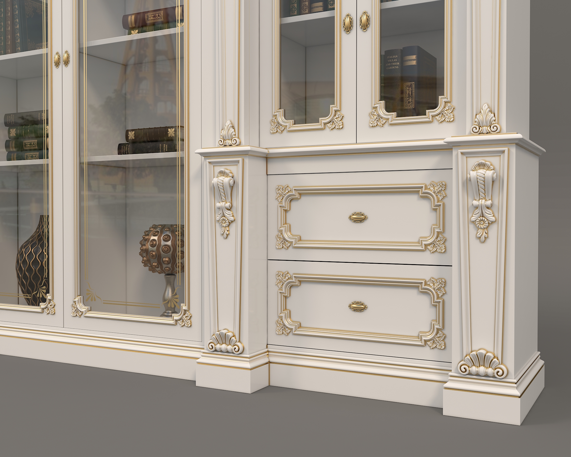 Display Cabinet Classic Style 6 by nhattuankts | 3DOcean