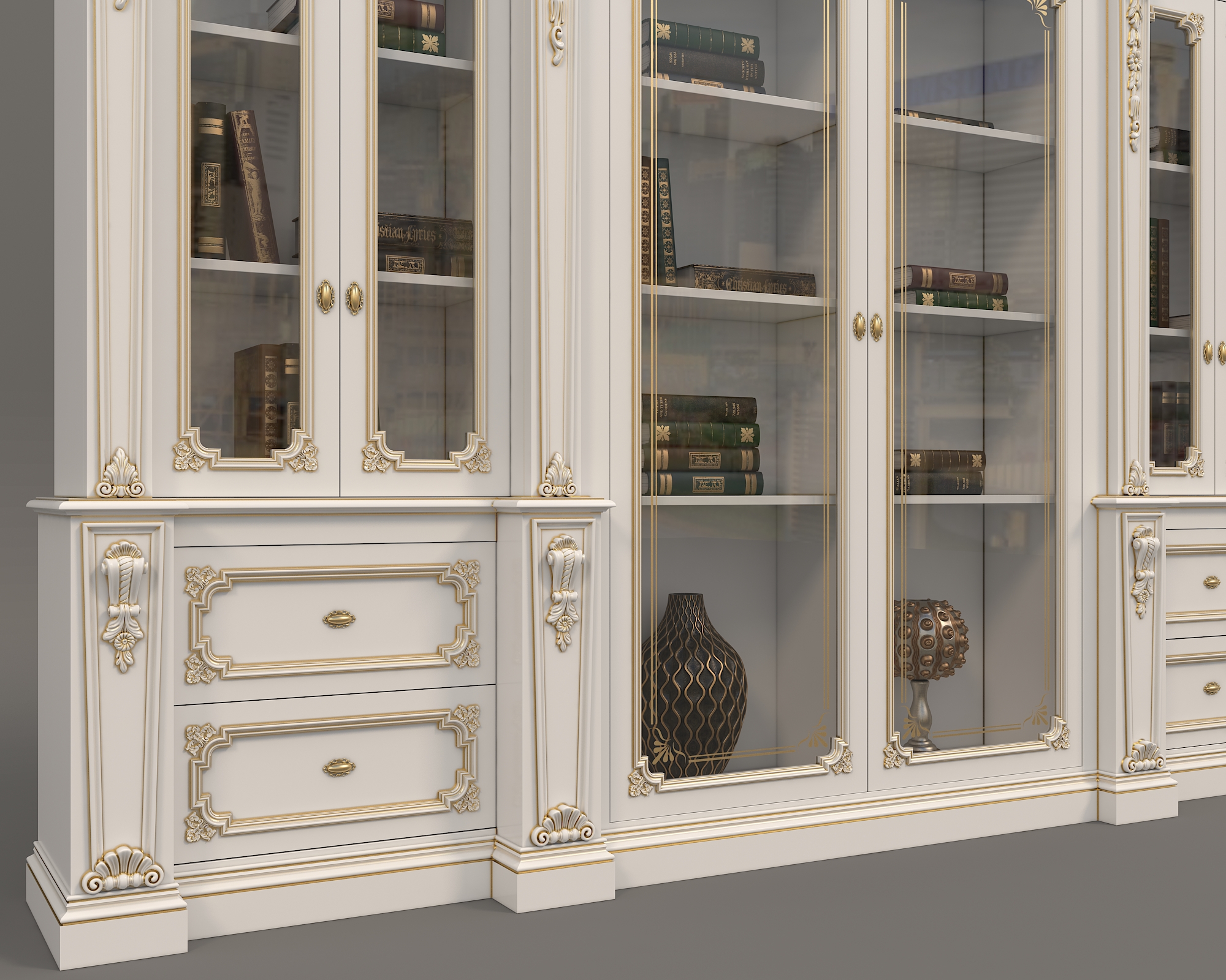 Display Cabinet Classic Style 6 by nhattuankts | 3DOcean