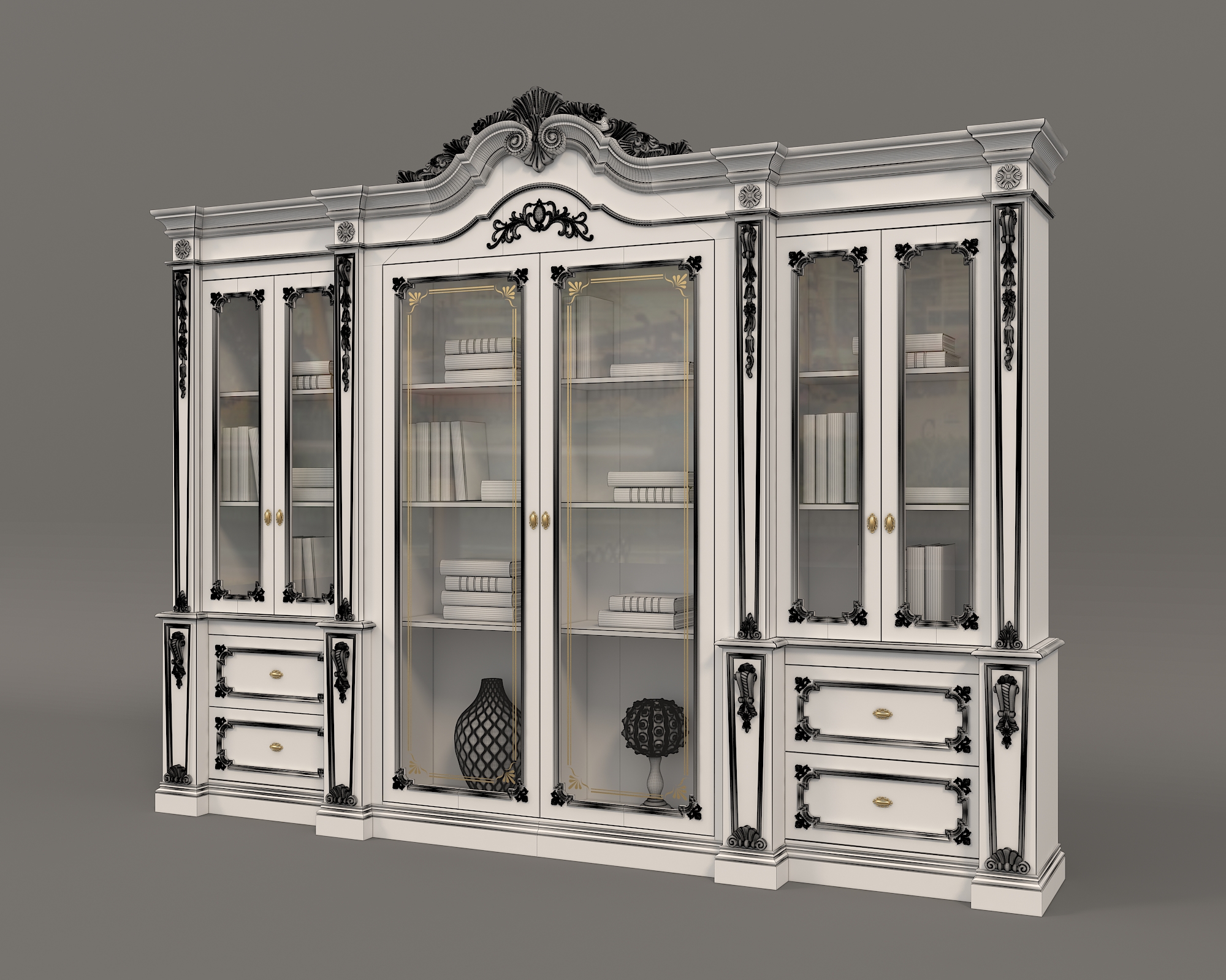 Display Cabinet Classic Style 6 by nhattuankts | 3DOcean