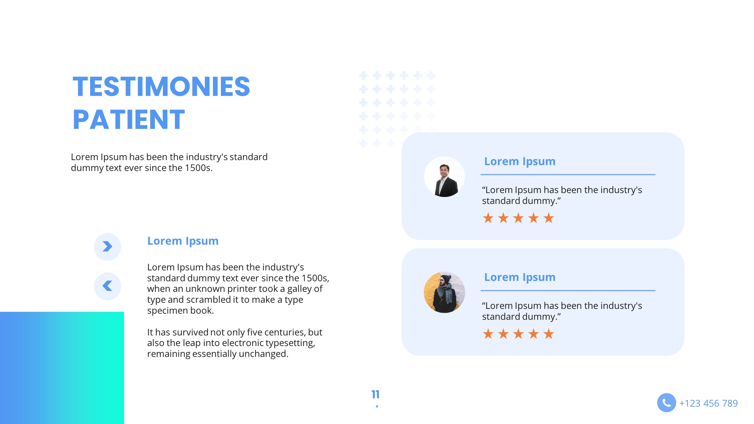 Hospital & Health Care Training Powerpoint, Presentation Templates