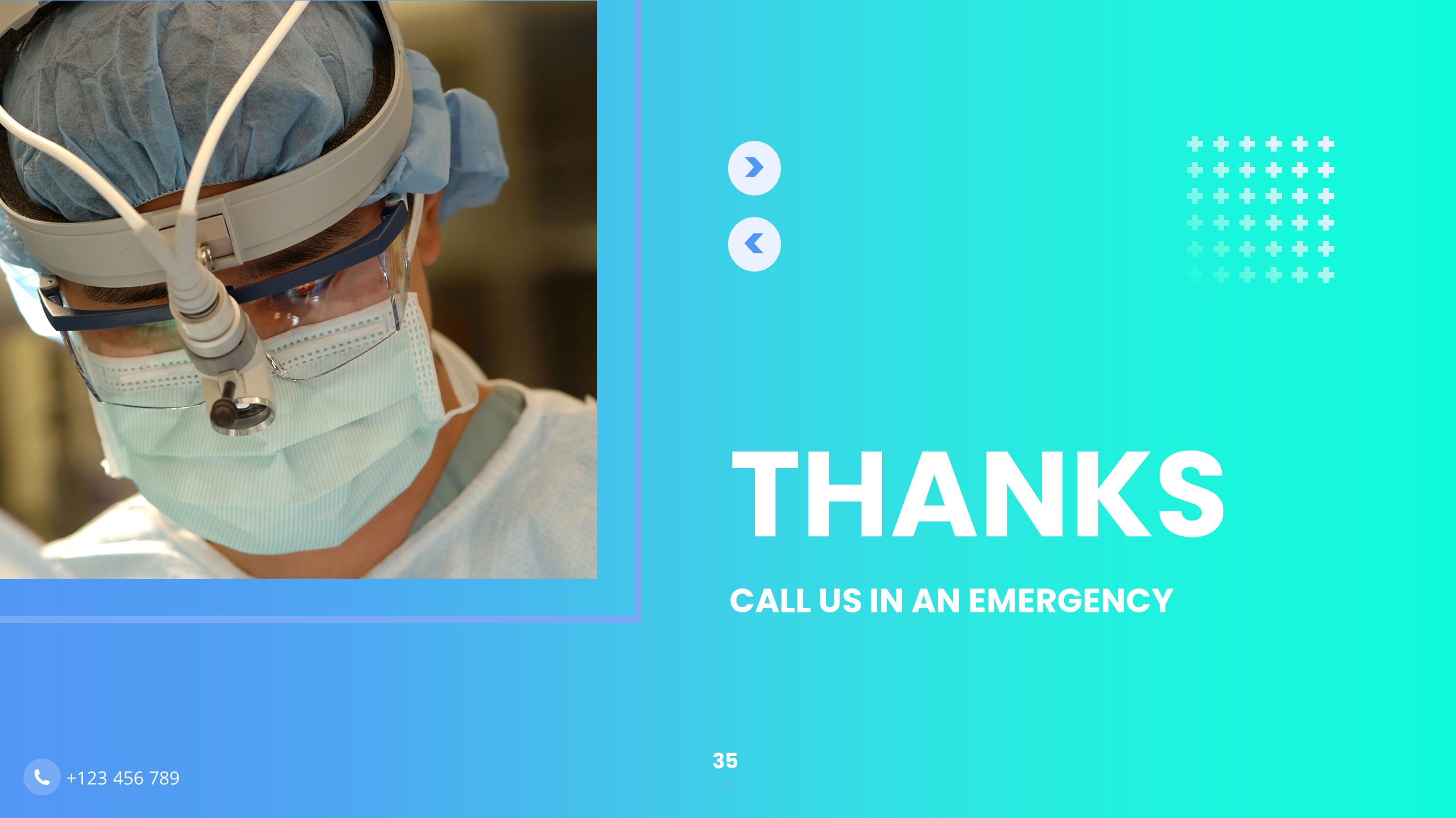 Hospital & Health Care Training Powerpoint, Presentation Templates