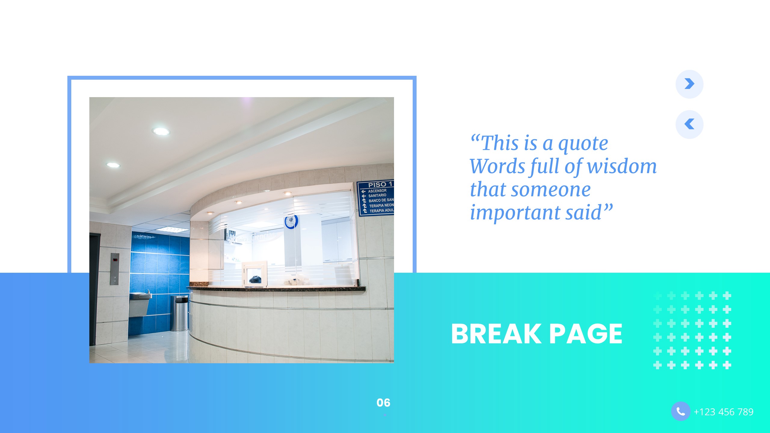 Hospital & Health Care Training Powerpoint, Presentation Templates