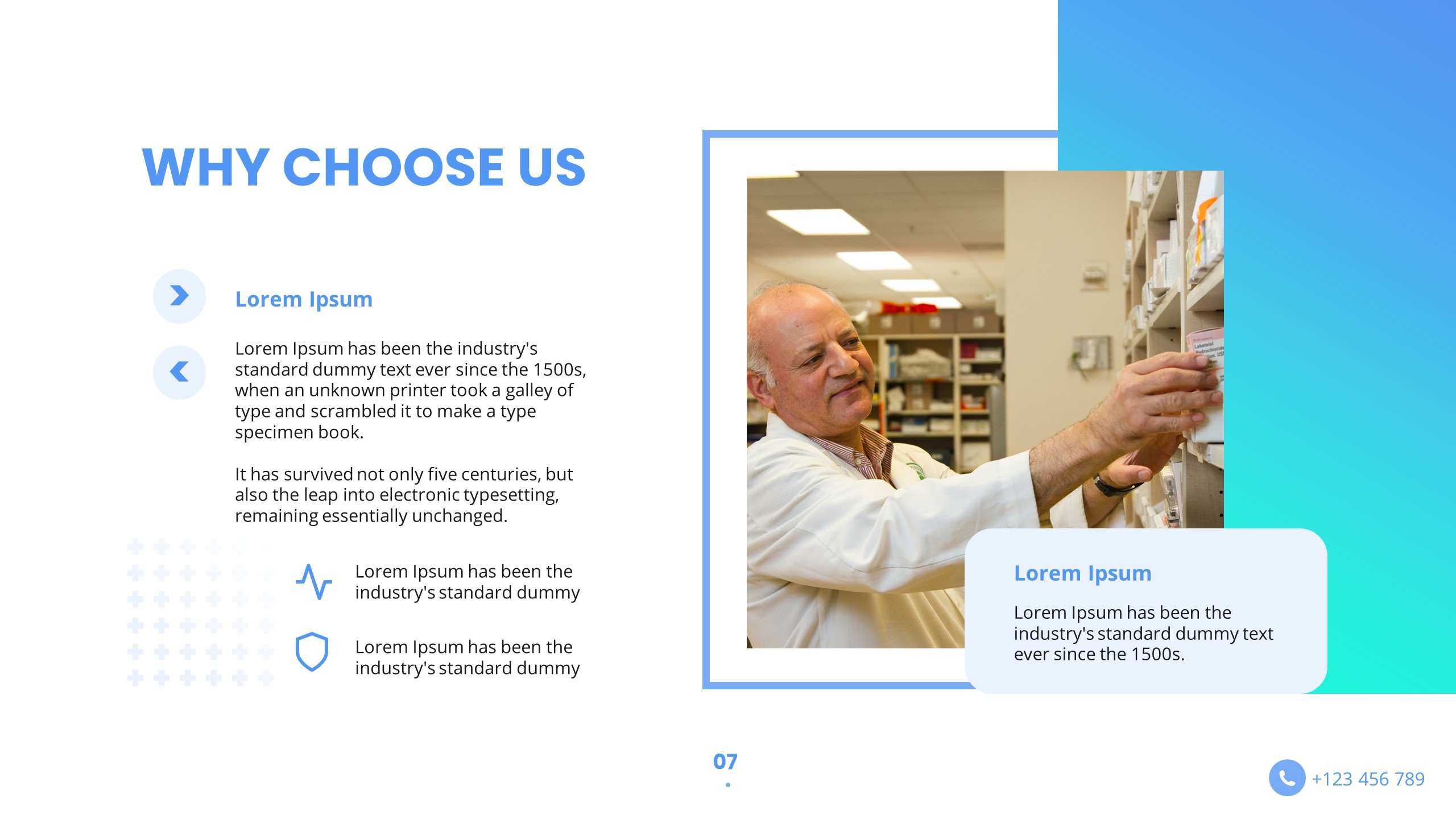 Hospital & Health Care Training Powerpoint, Presentation Templates