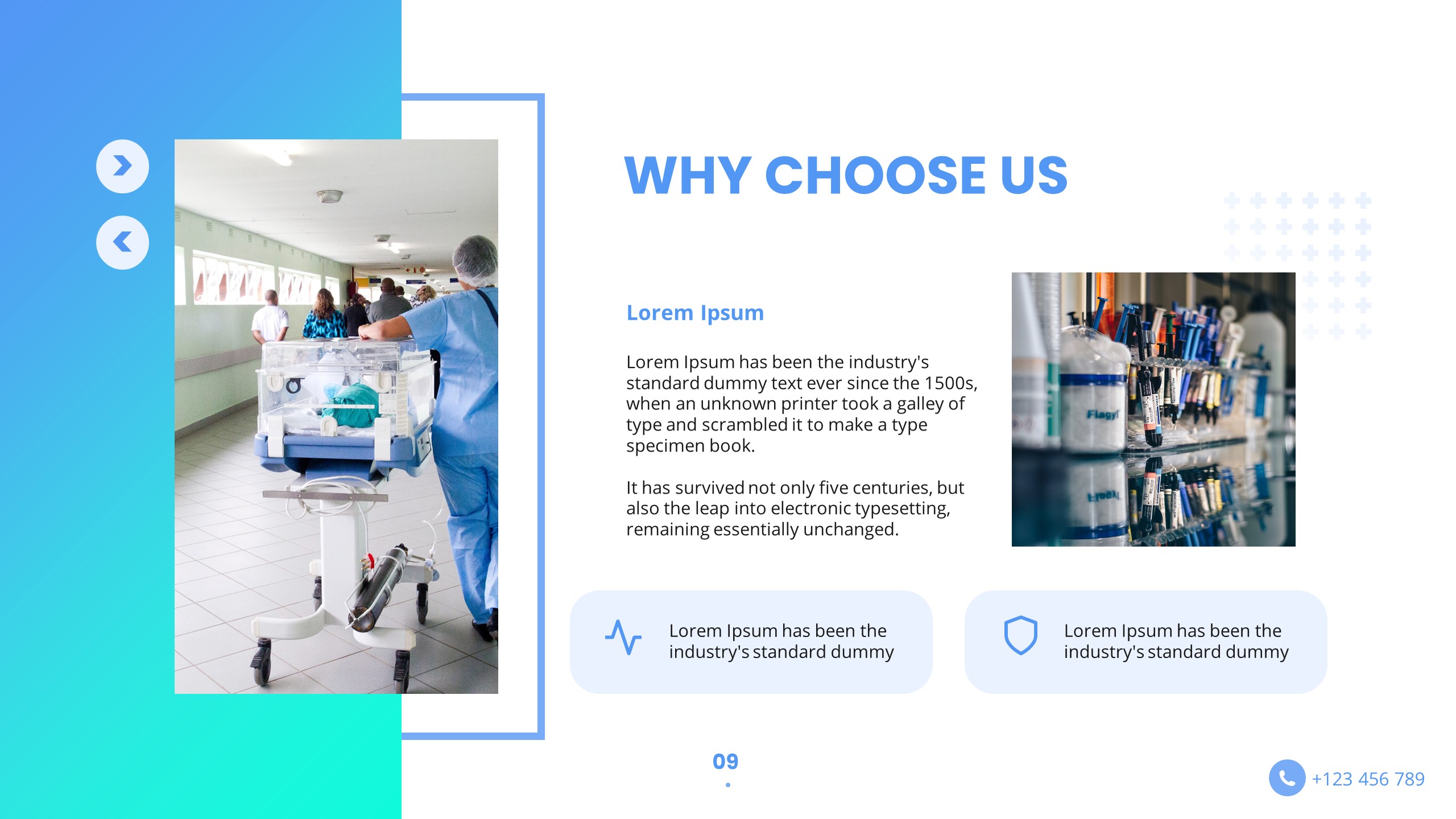 Hospital & Health Care Training Powerpoint, Presentation Templates