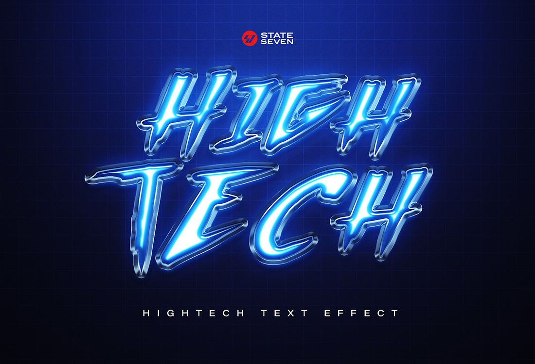 High Tech Text Effect, Add-ons | GraphicRiver