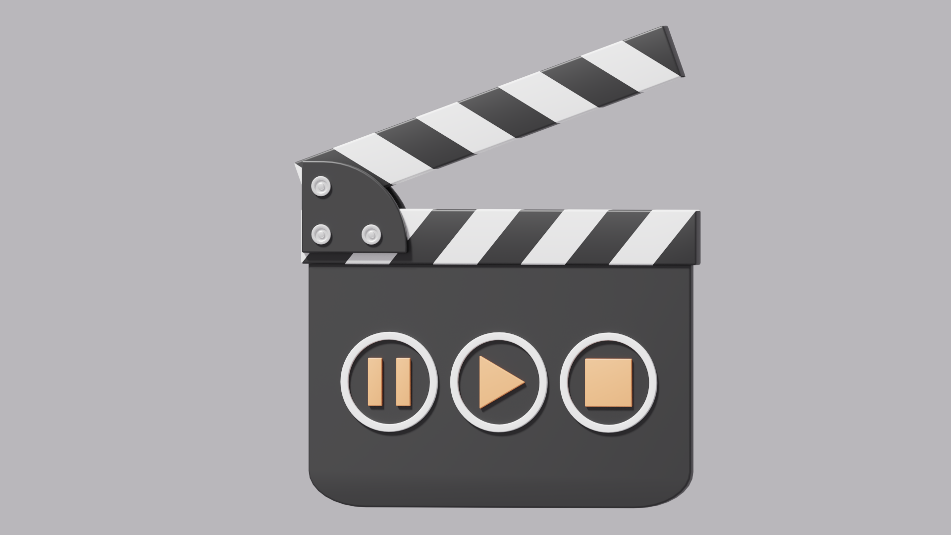 Cartoon Clapper Board by PhilipStorm | 3DOcean