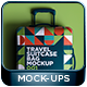 Travel Suitcase Bag Mockup 001, Graphics | GraphicRiver