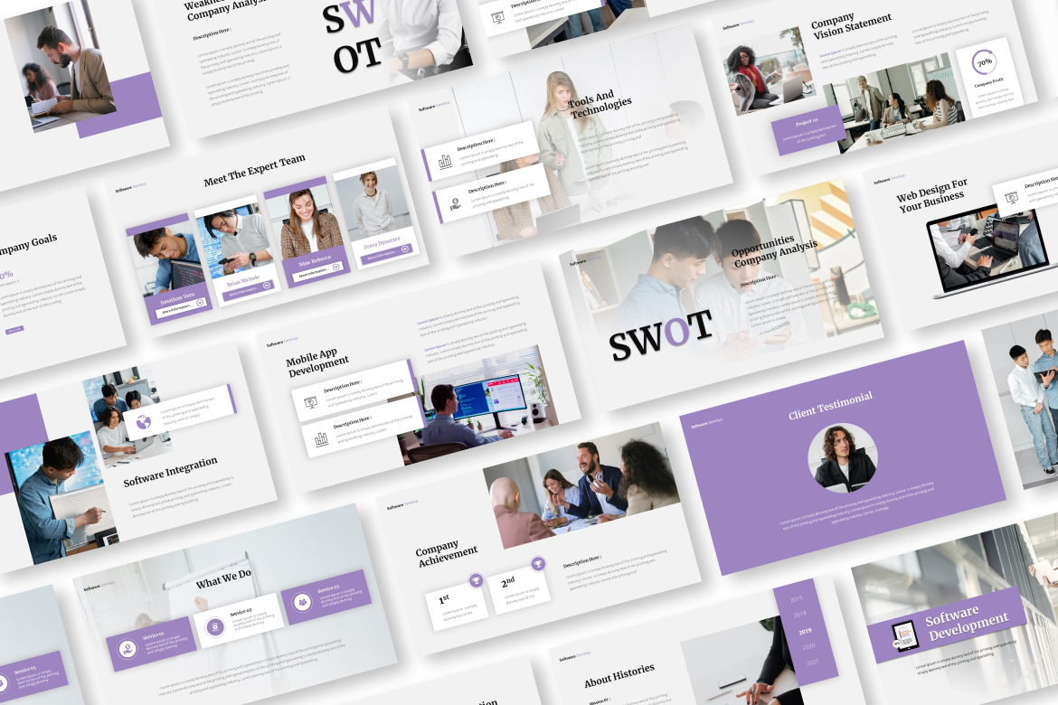Software Development Powerpoint Template, Presentation Templates ...