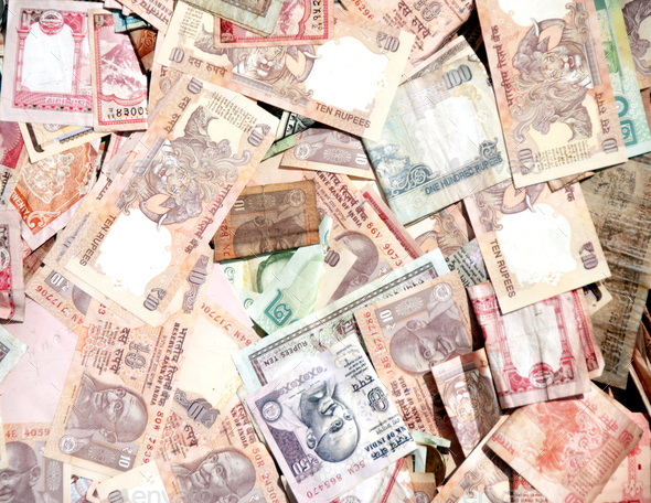 The background of Indian rupees Stock Photo by crshelare | PhotoDune