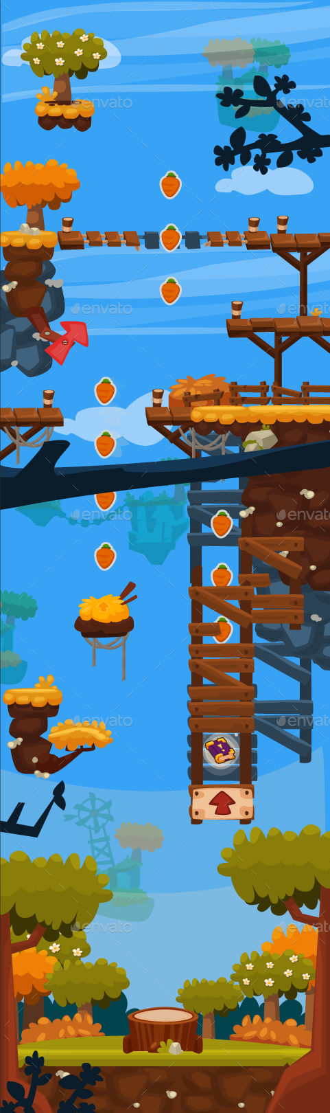 Field Assets - Tiles, Game Assets | GraphicRiver