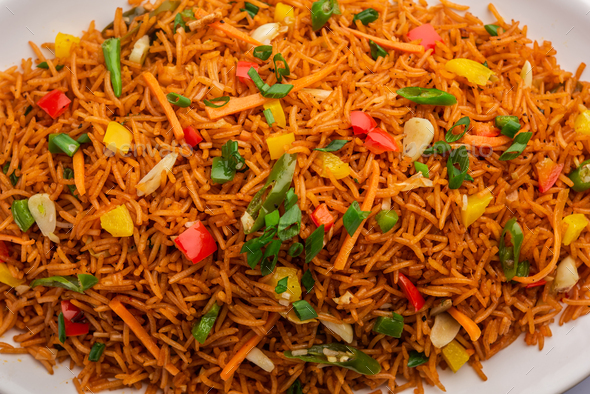 Schezwan or szechuan Fried Rice Stock Photo by stockimagefactory ...