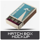 Match Box Mock-up, Graphics | GraphicRiver