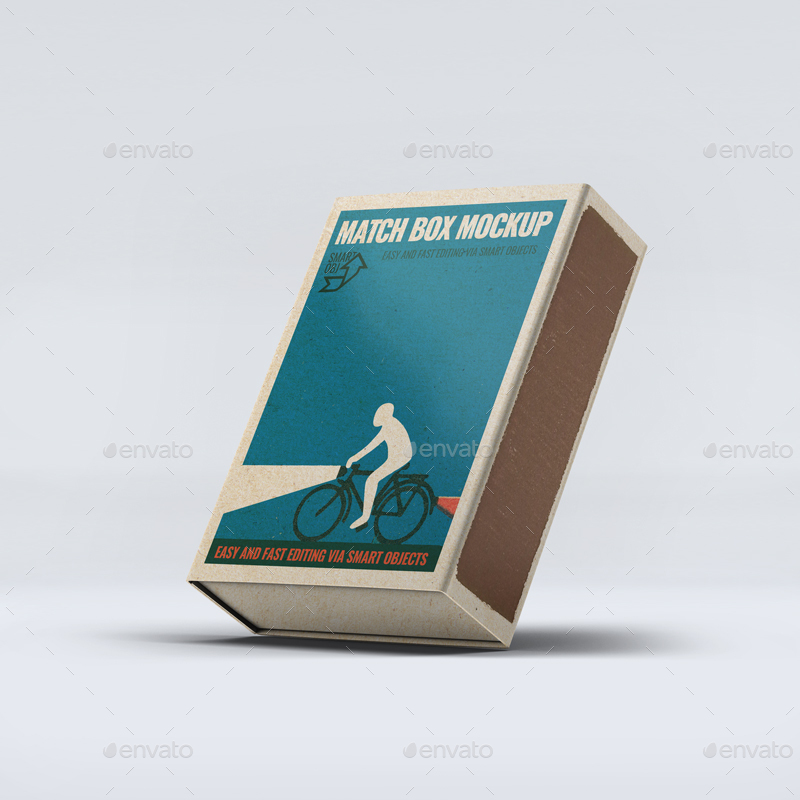 Match Box Mock-up, Graphics | GraphicRiver