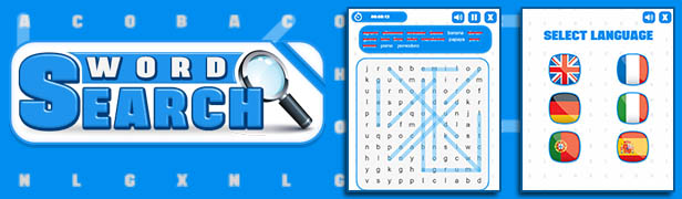Word Search - HTML5 Word Game by codethislab | CodeCanyon
