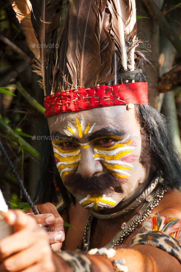 Portrait of Impressionist or Behrupiya, Traditional performing artist ...