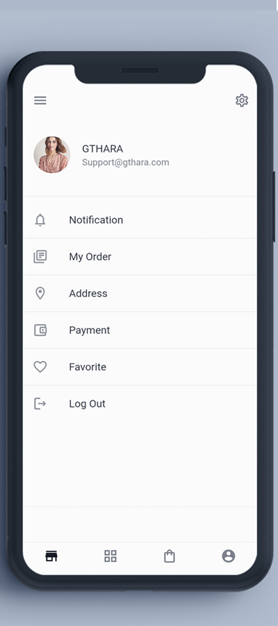 G Thara Cloth Store UI Template In Flutter with null safety by CodexEvoke