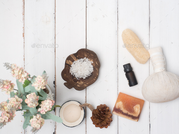 SET SPA TOP VIEW Stock Photo by anontae2522 | PhotoDune