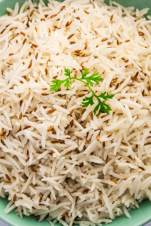Jeera rice Stock Photo by stockimagefactory | PhotoDune