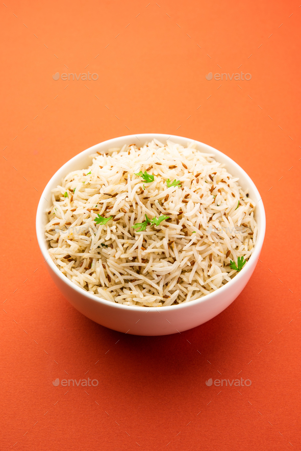 Jeera rice Stock Photo by stockimagefactory | PhotoDune