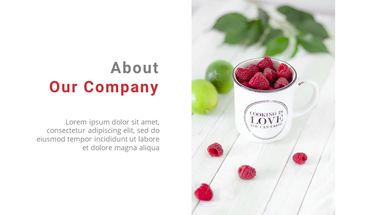 Garnish – Food PowerPoint Template, Presentation Templates | GraphicRiver