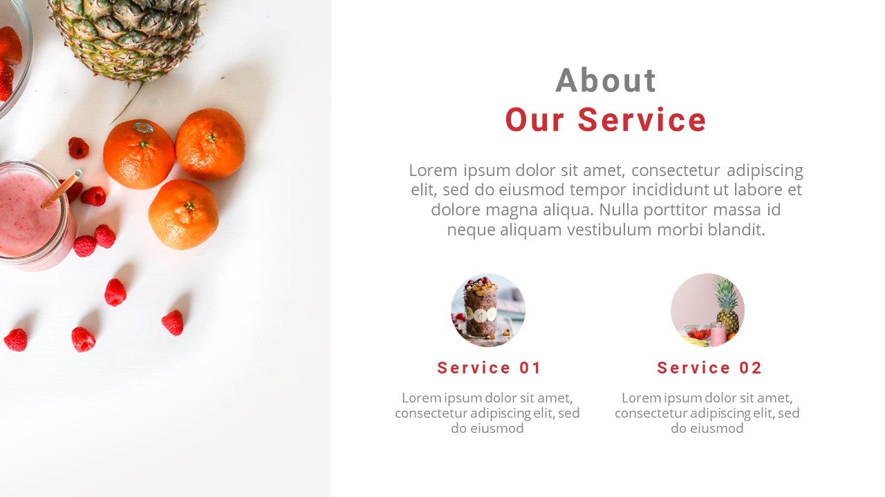 Garnish – Food PowerPoint Template, Presentation Templates | GraphicRiver