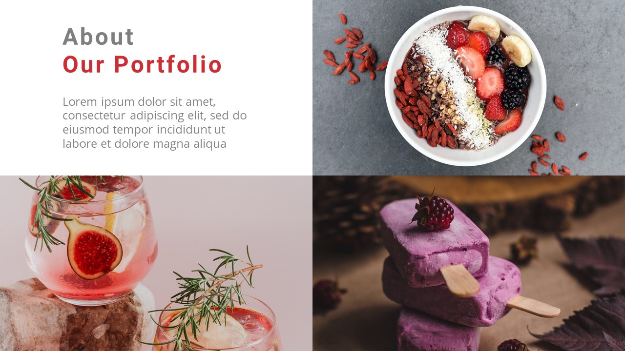 Garnish – Food PowerPoint Template, Presentation Templates | GraphicRiver