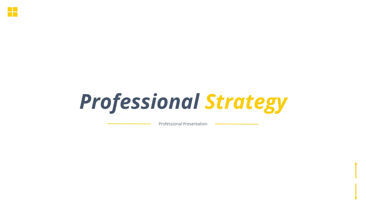 Professional Strategy Powerpoint Presentation Template, Presentation ...