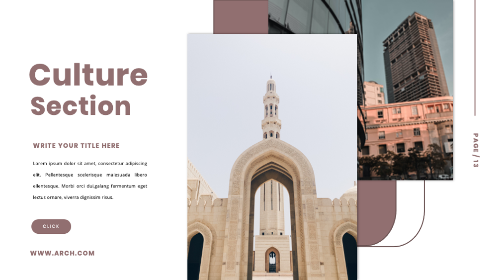 Arch Keynote Presentation Template by portocraft | GraphicRiver