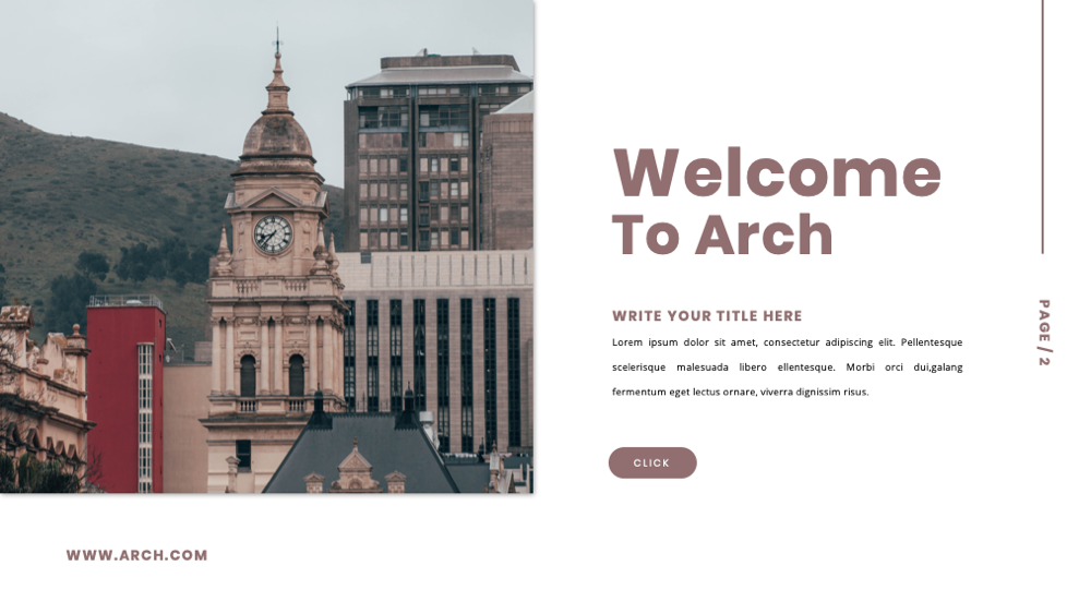 Arch Keynote Presentation Template, Presentation Templates | GraphicRiver