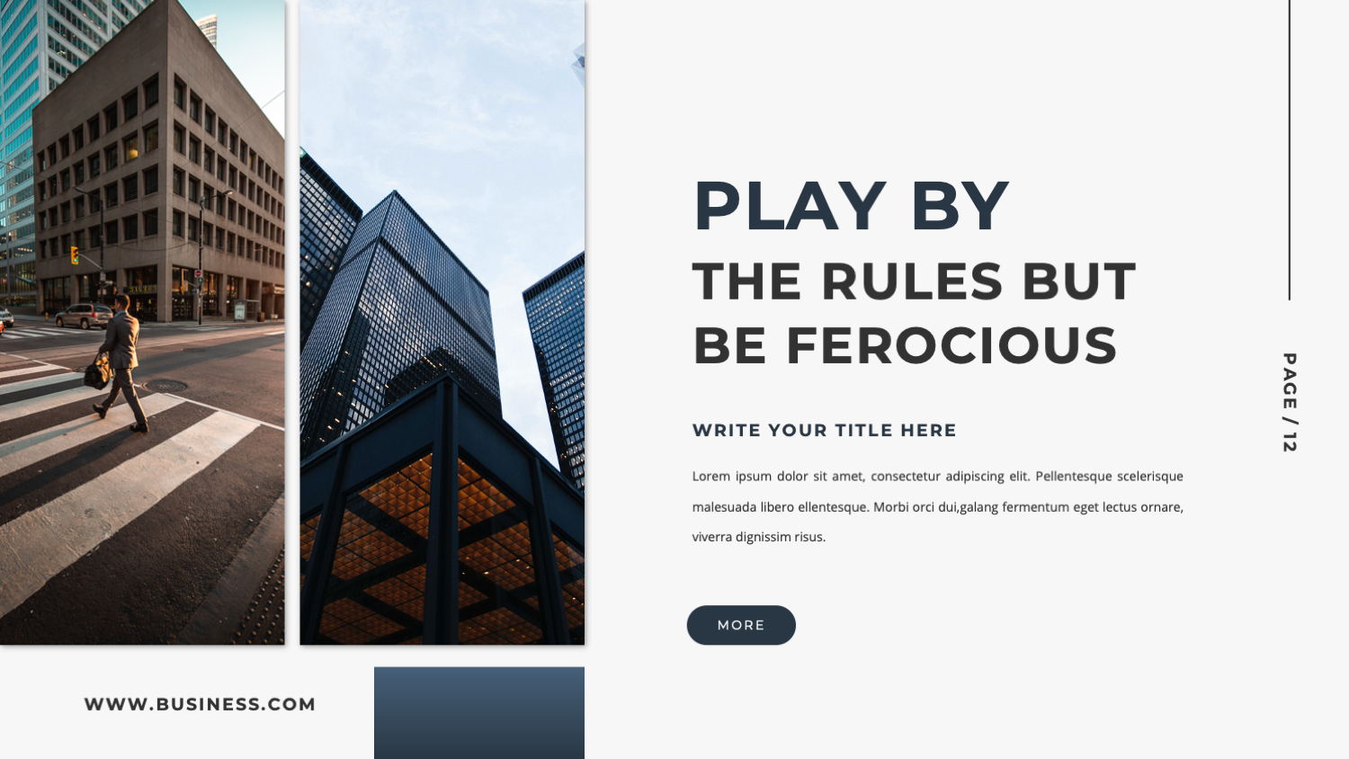 City Powerpoint Presentation Template by portocraft | GraphicRiver