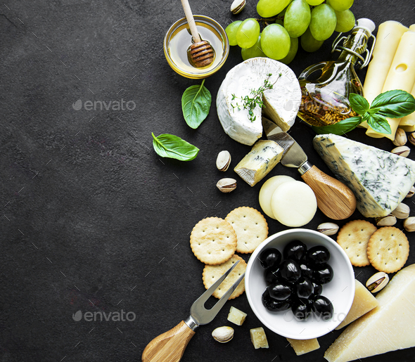 Various types of cheese Stock Photo by Olena_Rudo | PhotoDune