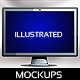 Illustrated Screen Web Mockups, Graphics | GraphicRiver