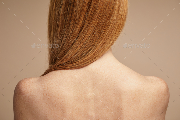 Freckled Skin Back View Stock Photo by seventyfourimages | PhotoDune