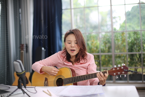 student person learning classical music with online class live ...